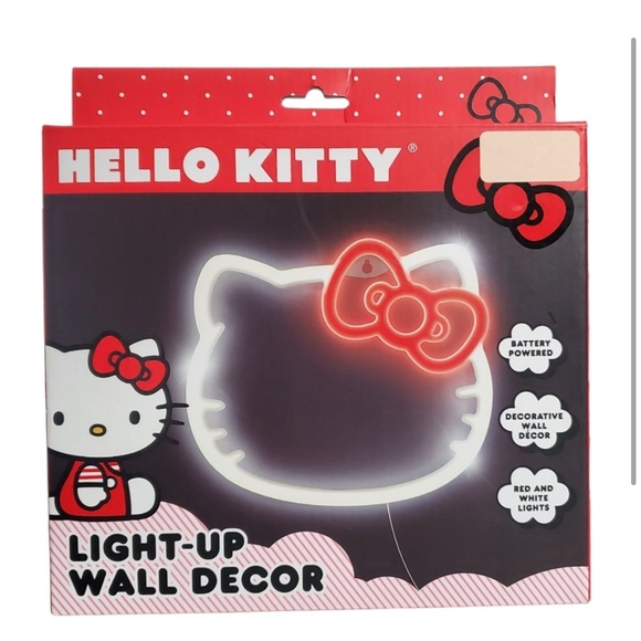 Hello Kitty | Wall Decor | Hello Kitty Light Up Wall Decor | Poshmark